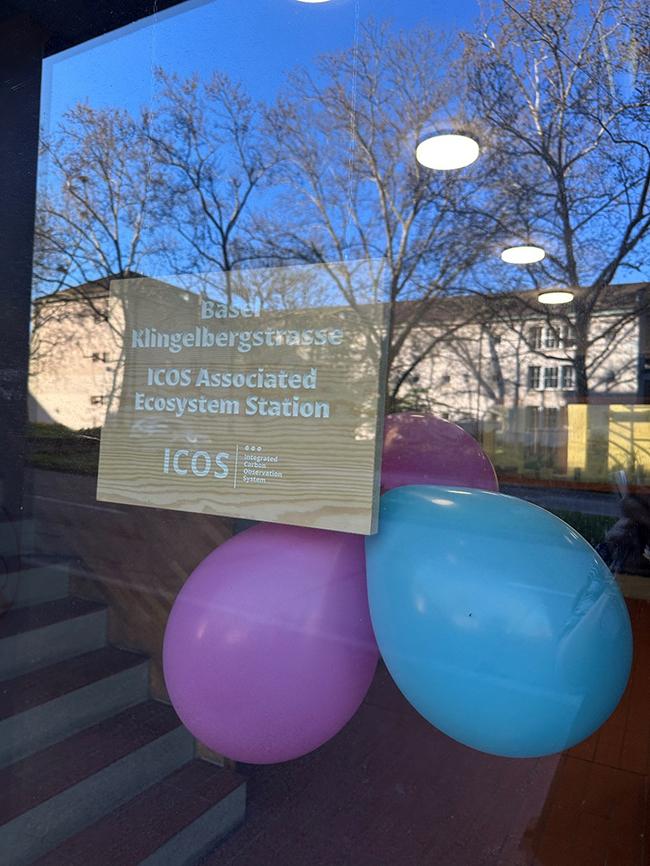Basel station celebrates ICOS label | ICOS Switzerland